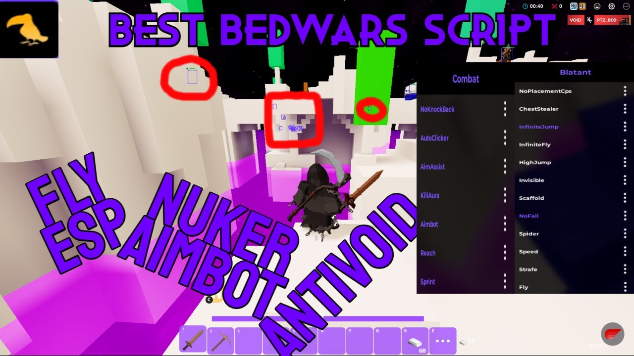 NEW BEST FREE BEDWARS SCRIPT 🔥| Aimbot, Nuker, ESP, Reach, etc ...