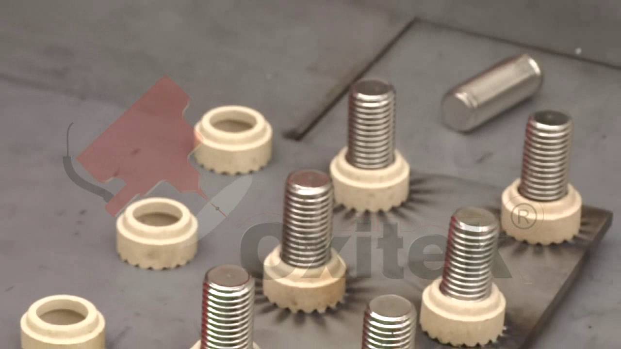 Aplicação de pinos roscados - YouTube