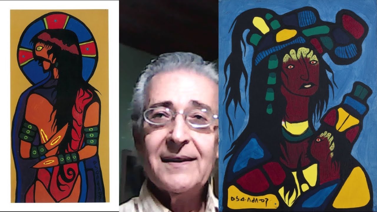 Reflexiones 31. Pensamiento primitivo. Pinturas de H. C. Reis - YouTube