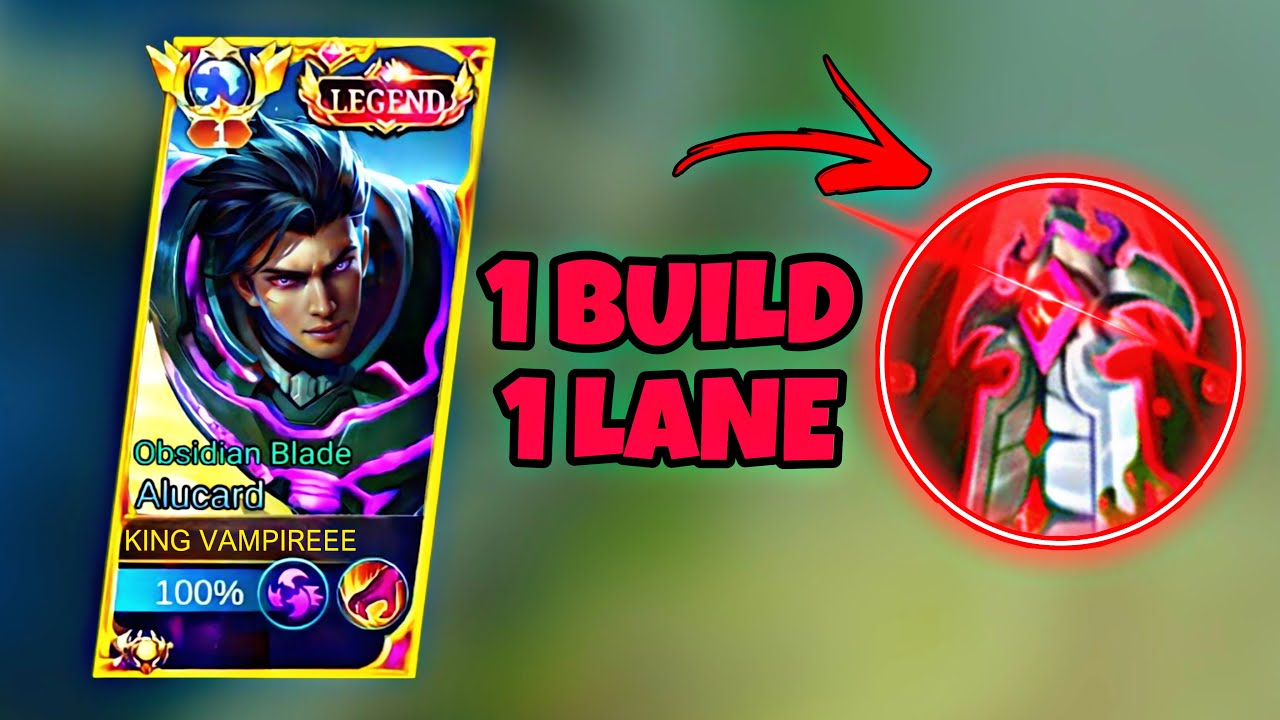 ALUCARD EXP CUMA PAKAI 1 BUILD DOANG! BUILD ALUCARD EXP LANE AUTO ...