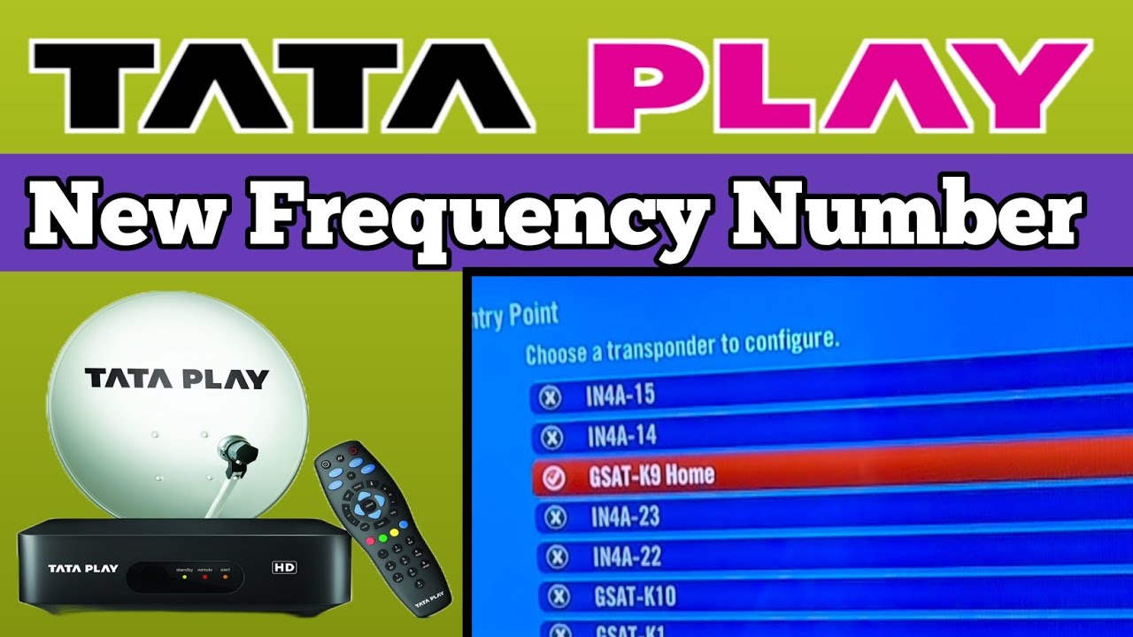 Tata Play New Frequency Number // Tata Play Ka New Frequency Number ...