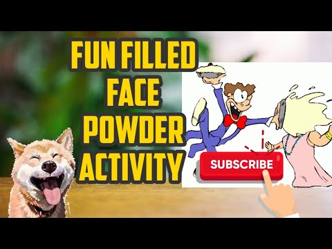 Fun Filled Game with Face Powder - YouTube