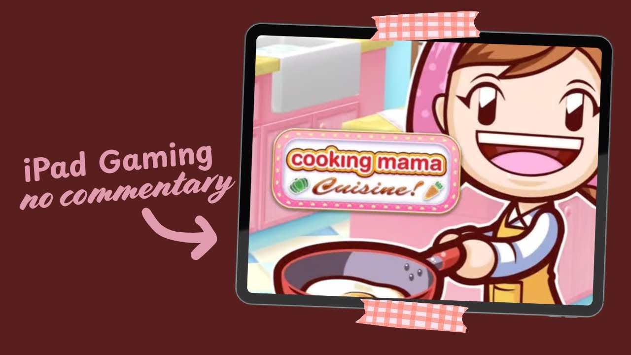 Nostalgic cooking with mama 🍳 cooking mama cuisine (no commentary ...
