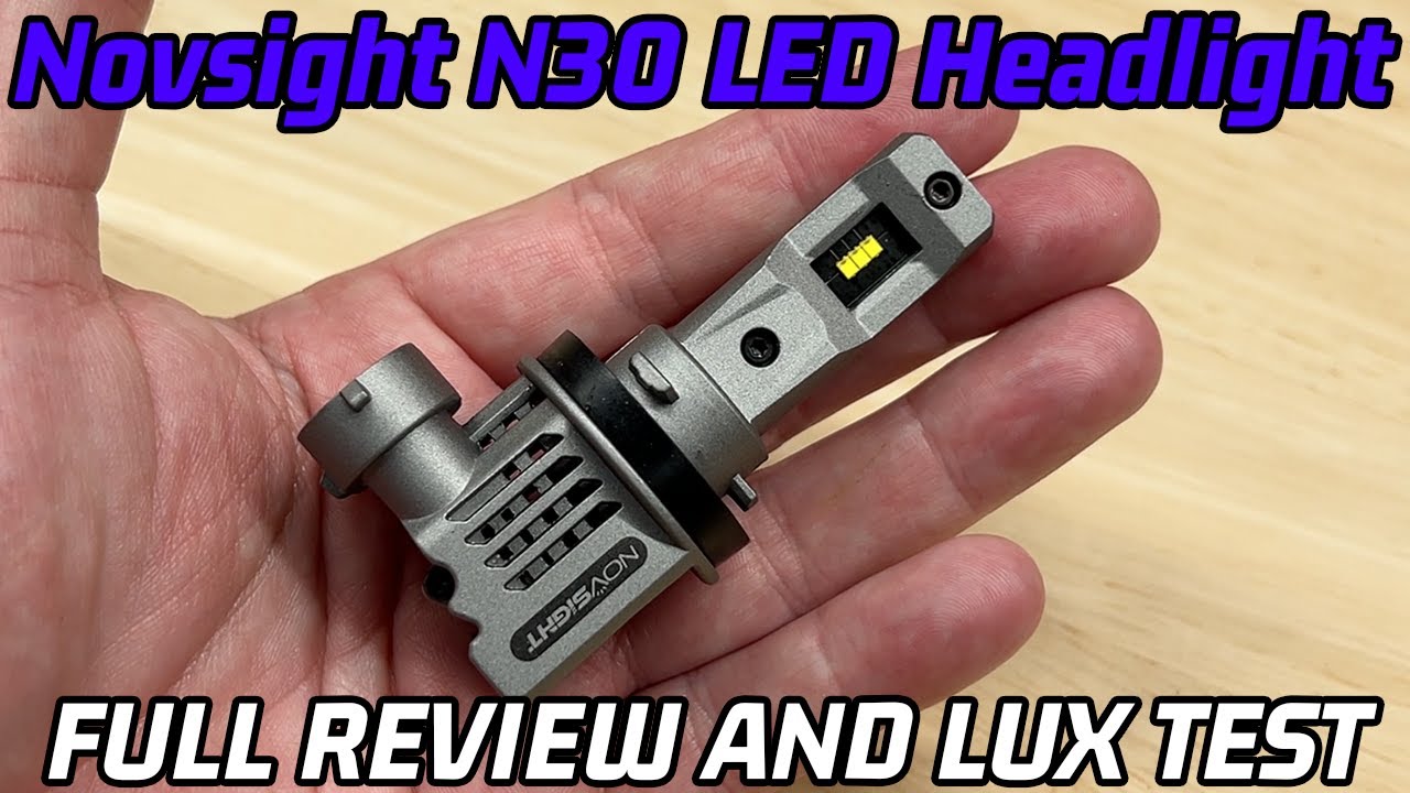 Novsight N30 Review and Lux Test - All Metal, "All in One" LED ...