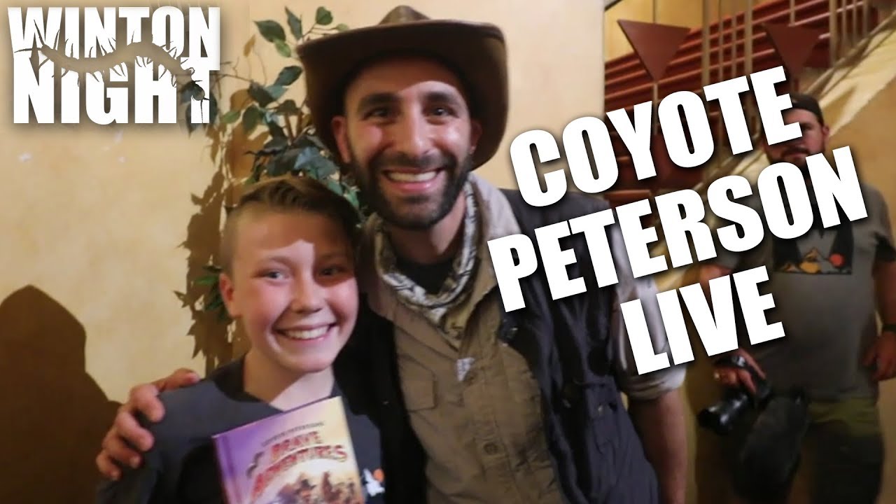 Meeting COYOTE PETERSON @ BRAVE WILDERNESS LIVE - YouTube