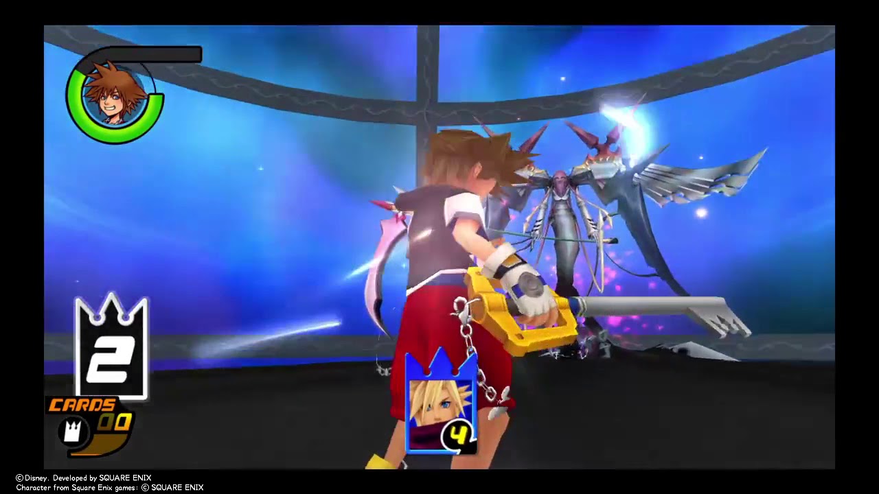 kingdom hearts chain of memories marluxia fight ps4 - YouTube