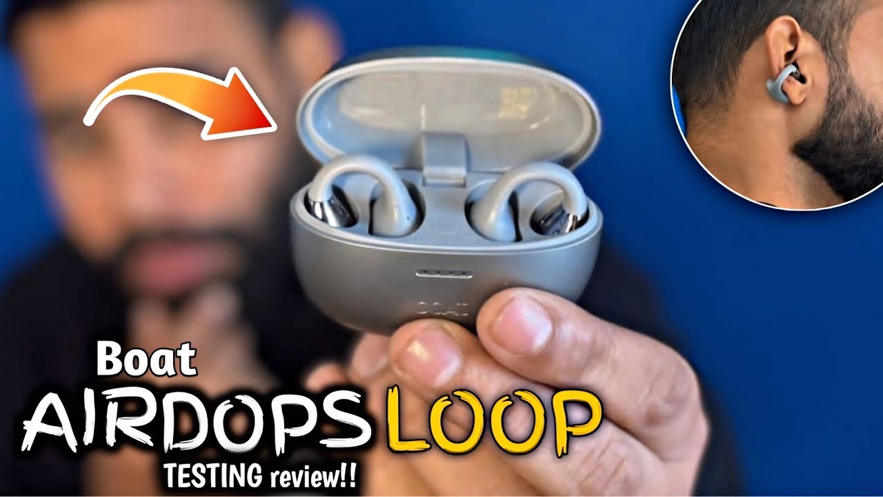 Boat Airdopes LOOP unboxing & Detail Review⚡️50 hours playtime with 40 ...