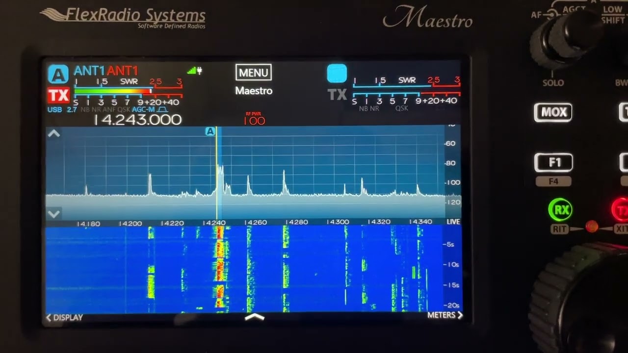 FlexRadio FLEX-6300 & Maestro Version B - YouTube