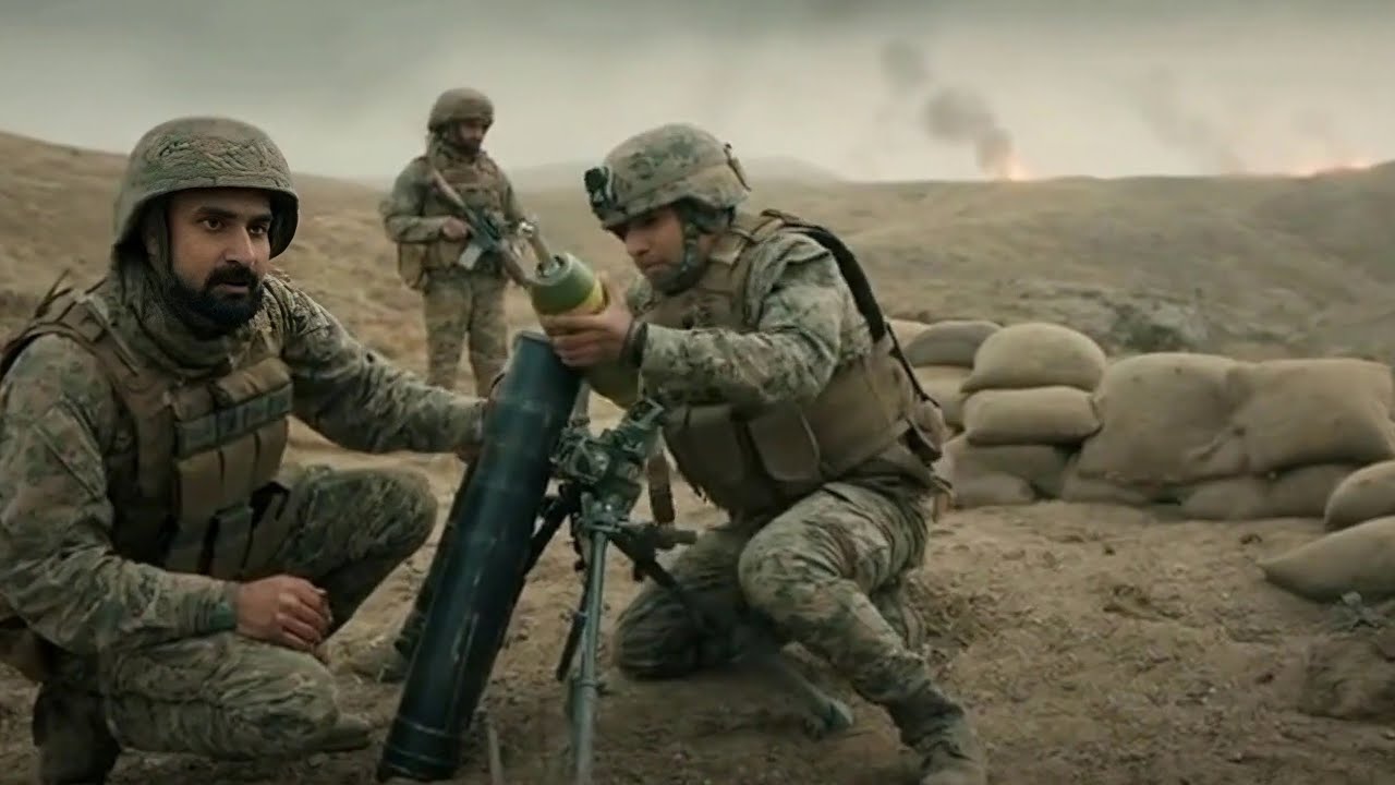 Army Soldiers fire mortar on enemy bunker. - YouTube