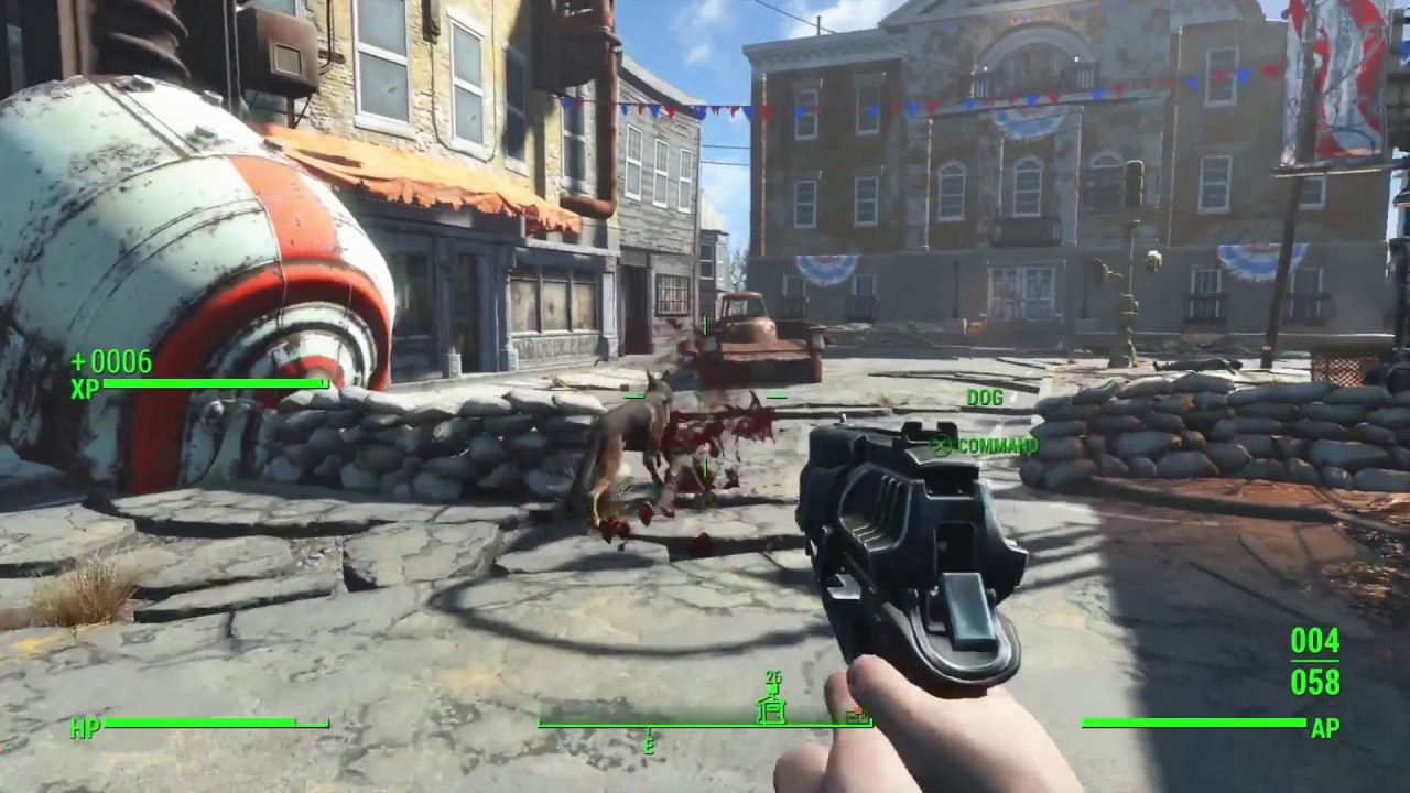 Fallout 4 PS4 Pro - Boost Mode - FW 4.50 BETA (Pre-Pro patch) - YouTube