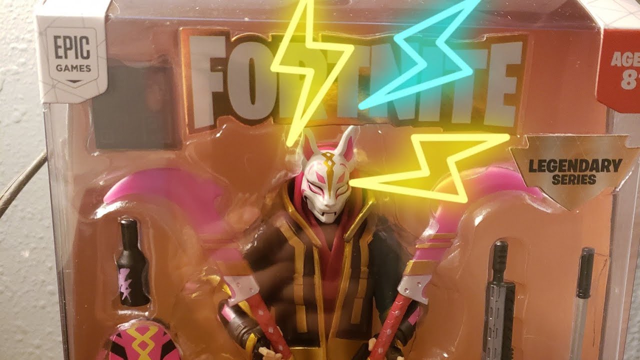 unboxing fortnite legendary series drift - YouTube