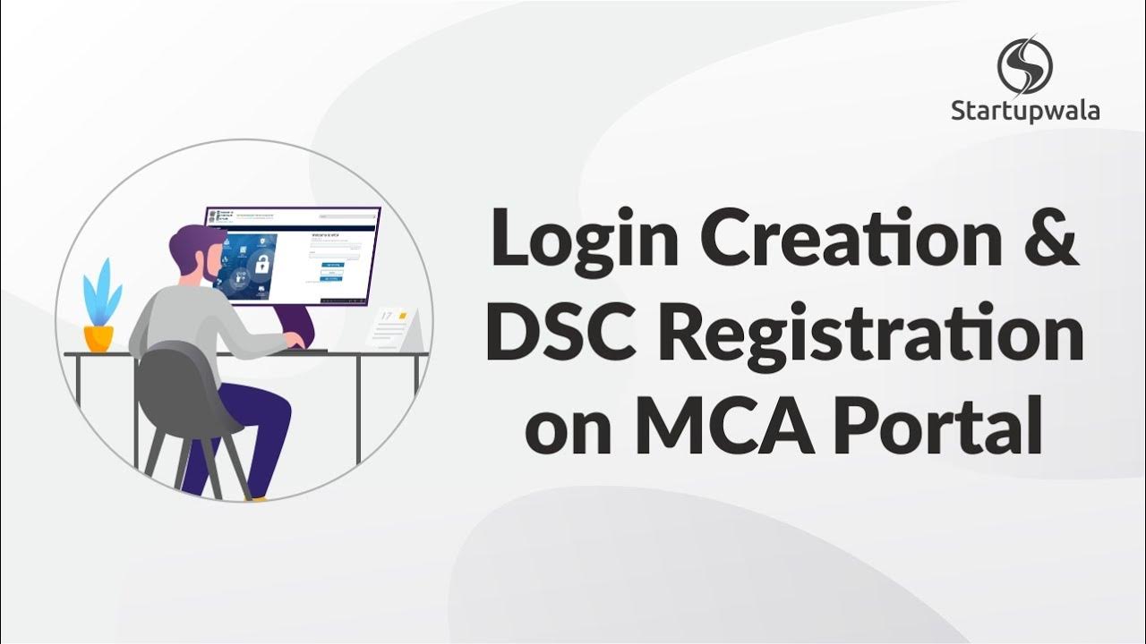 How to Create Login on MCA Portal and DSC Registration Process? - YouTube