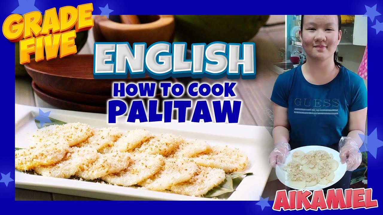 HOW TO COOK PALITAW - YouTube