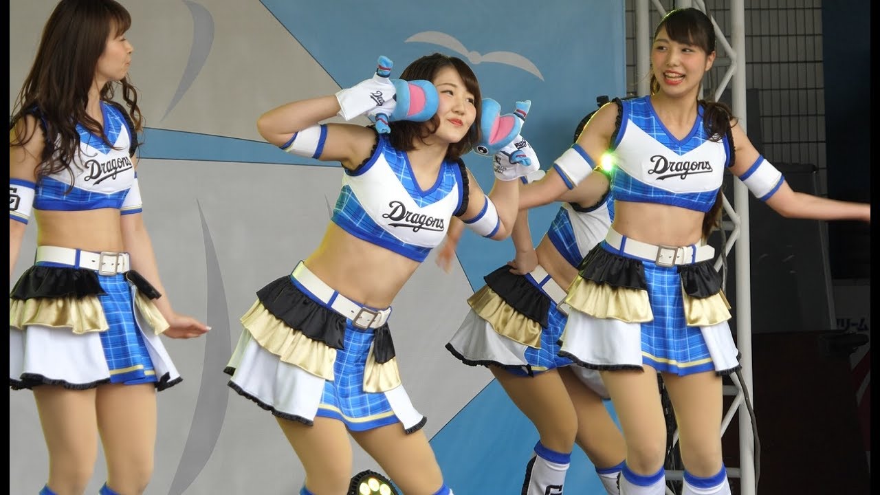 Japanese baseball cheering squad"Cheer Dragons"『Annette Funicello - Let ...