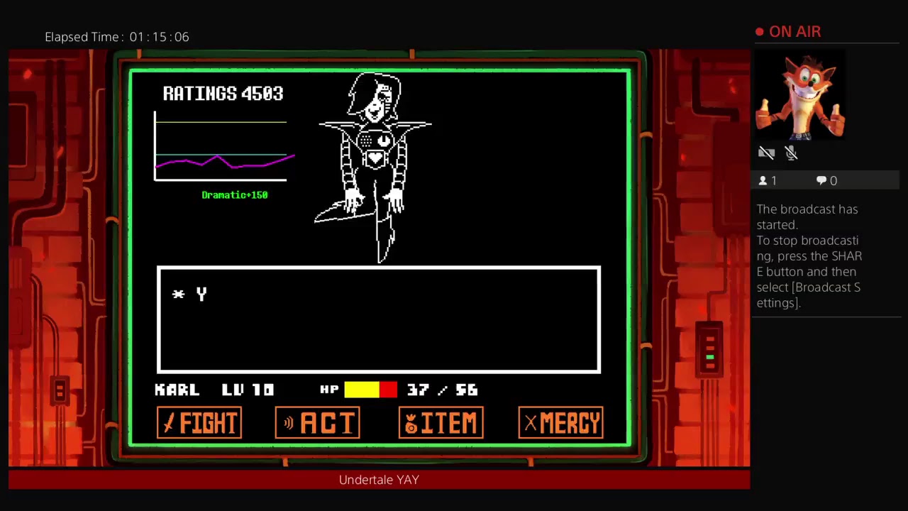 Undertale Neutral run #4 (First time playing Undertale) - YouTube