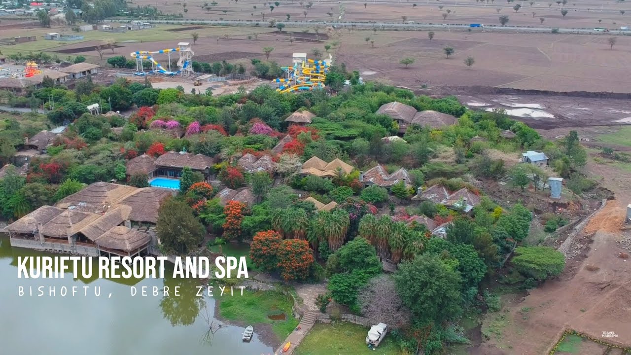Kuriftu Resort and Spa Debre Zeyit Drone - YouTube