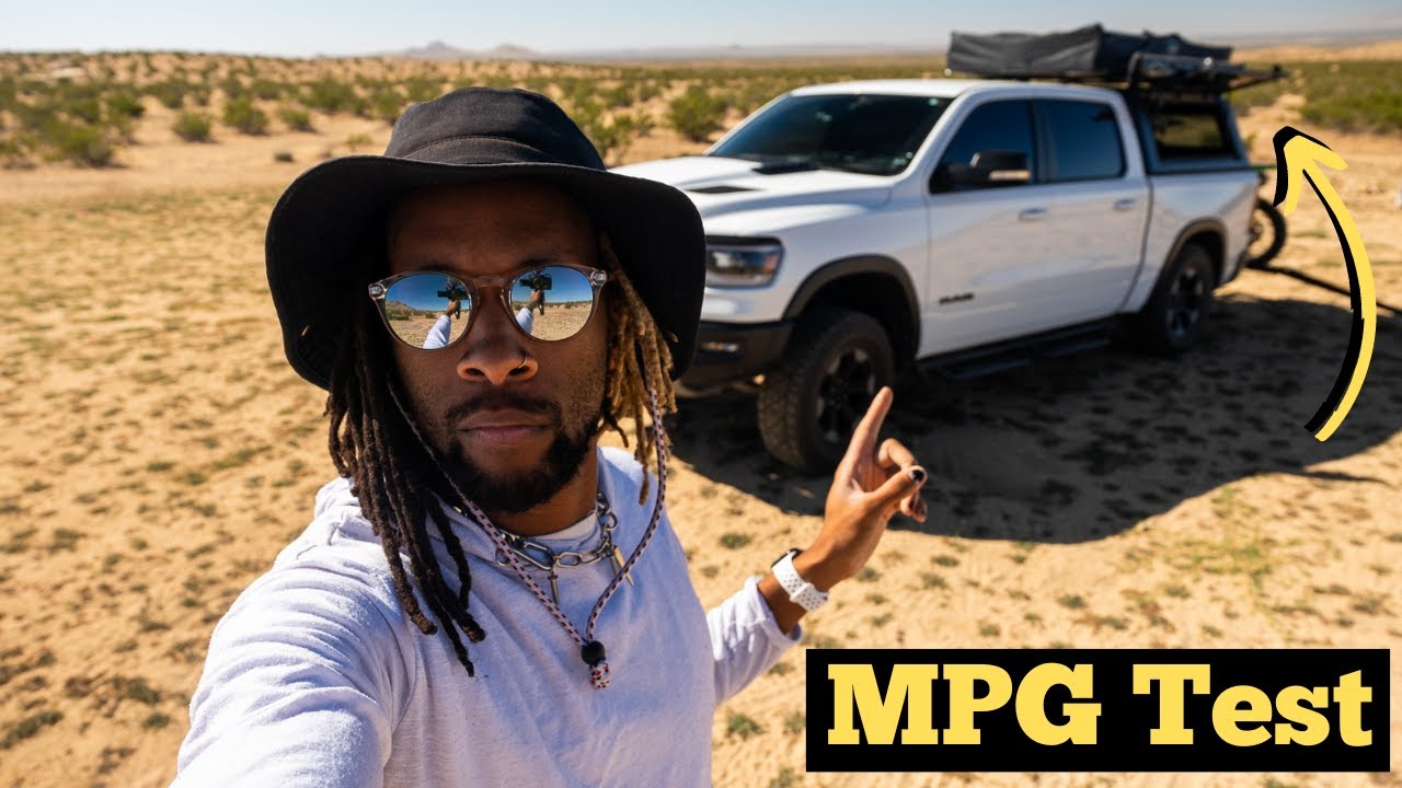 Ram Rebel Roof Top Tent MPG Challenge: Real World Fuel Efficiency Test ...