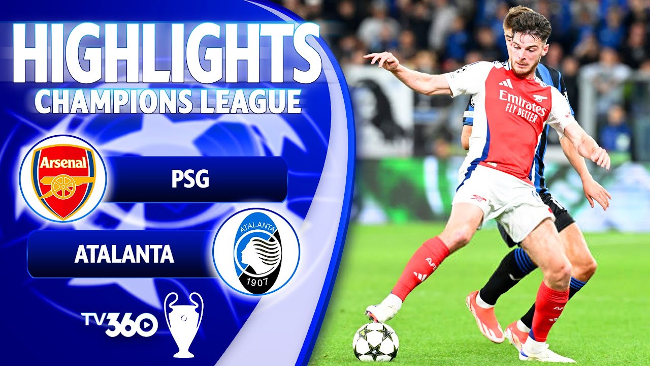 ARSENAL VS ATALANTA HIGHLIGHTS & ALL GOALS 2025 | UEFA CHAMPIONS LEAGUE ...