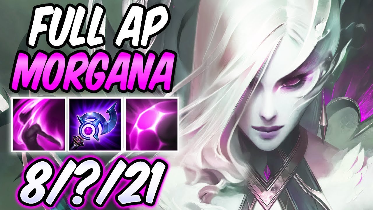 MORGANA MID FULL AP DARK HARVEST GAMEPLAY - League of Legends - YouTube