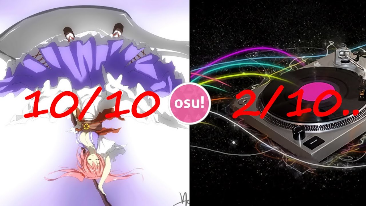 Rating Every Song In osu!memories... - YouTube