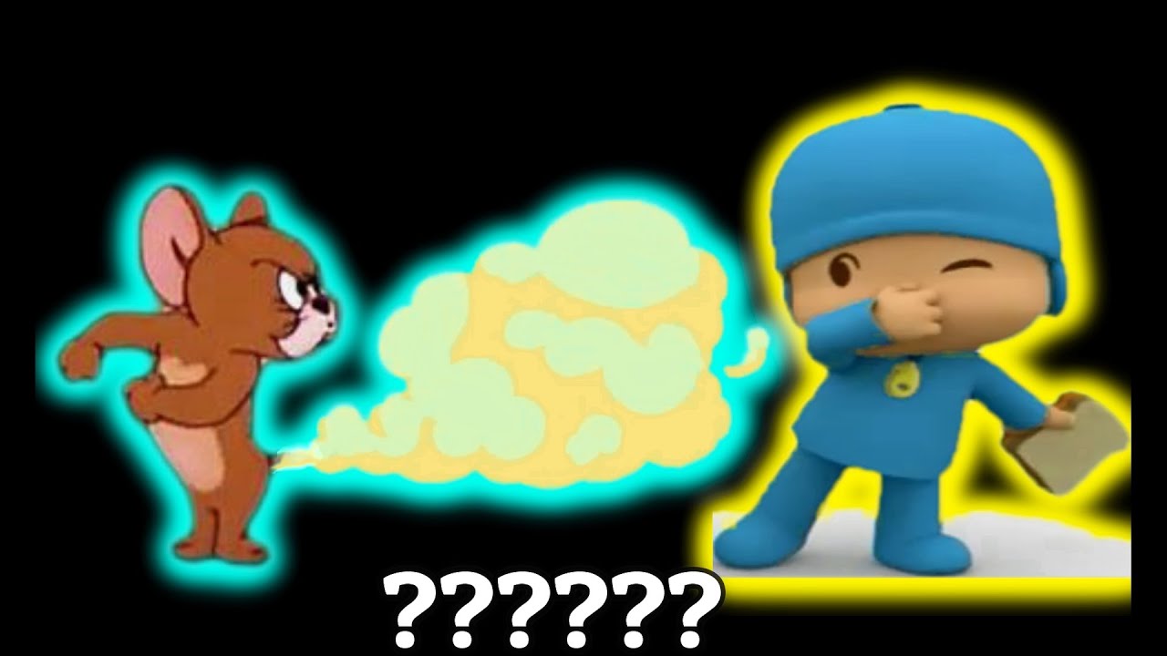 11 Pocoyo & Jerry ''Fart ,Ewww'' Sound variations in 46 Seconds - YouTube