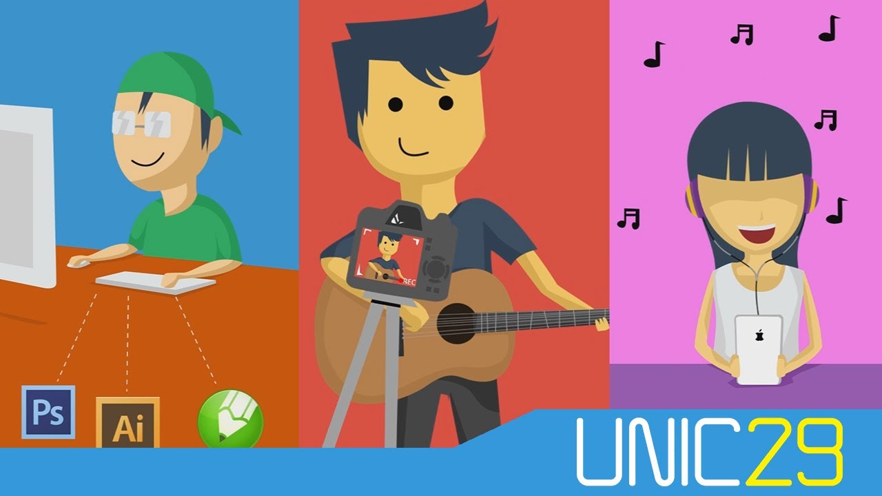 2D Animation Commercial - Unic Community | unic29 (FULL) - YouTube