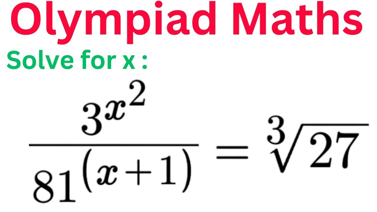Learn how to solve this Rational Equation problem | Olympiad Math ...