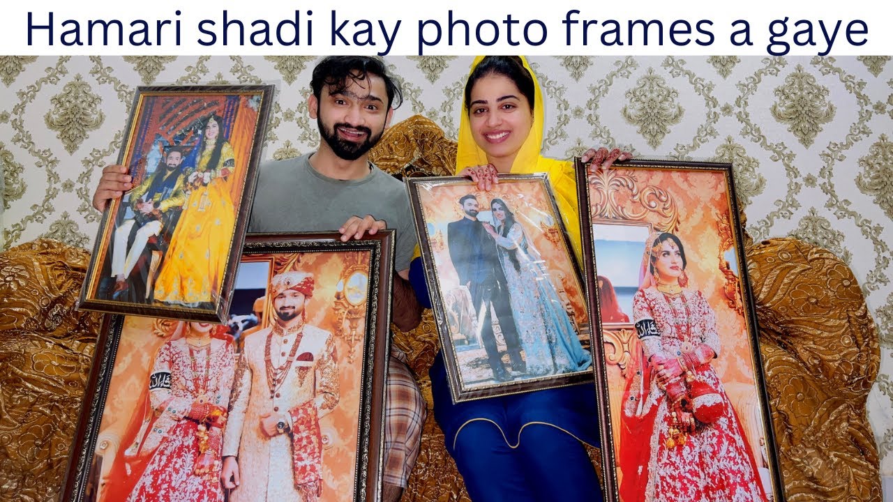 Hamari Shadi ki photo frames a gay |Barat Walima or mahndi ky Frames ...