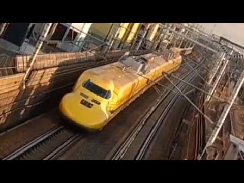 【ありがとうT4編成】 2025.1.29 ドクターイエローT4編成 ラストラン！ JR笠寺駅付近の陸橋から撮ってみた♪ 【かっこいい】 - YouTube