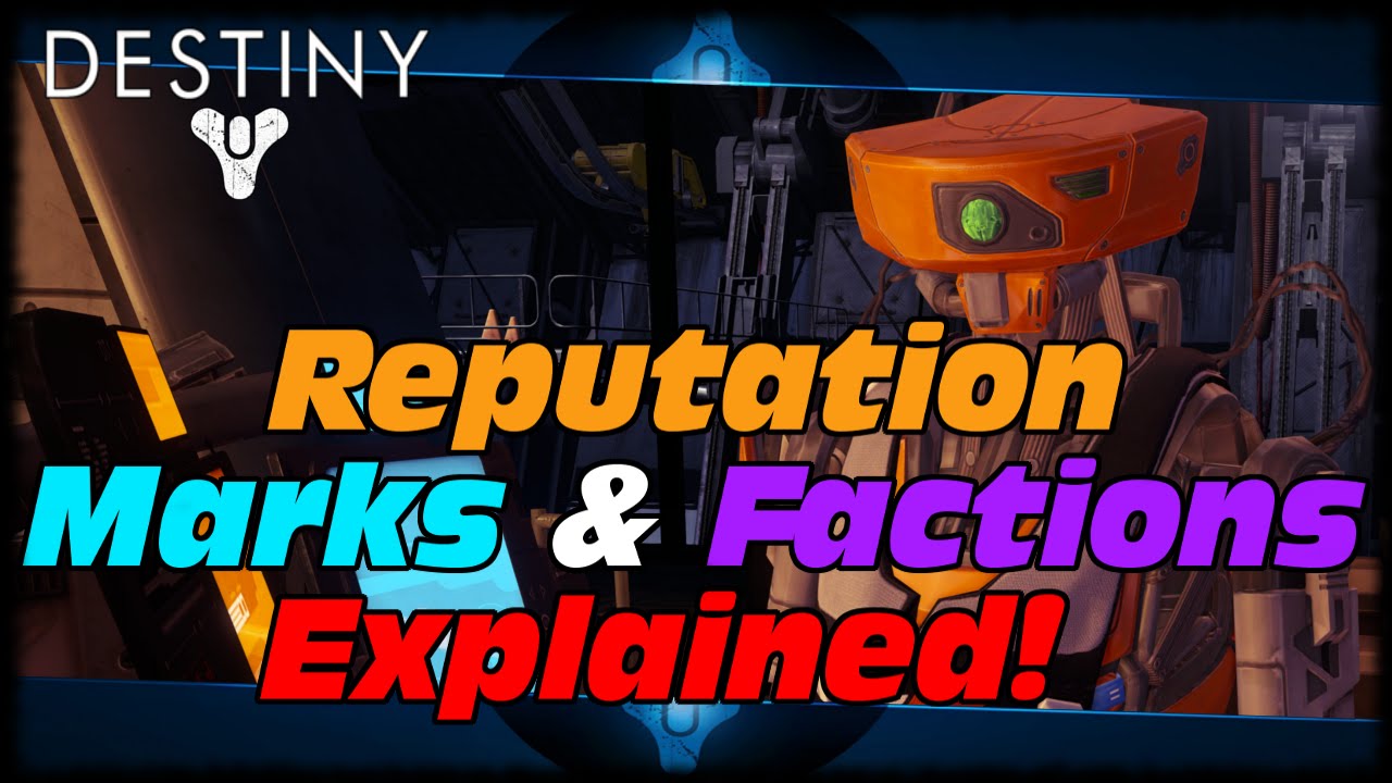 Destiny Vanguard & Crucible Reputation Explained! How To Sell Spinmetal ...