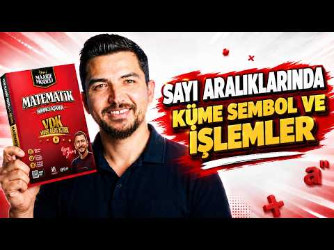 10.Ders Sayı Aralıklarında Küme Sembol ve İşlemler 1 | İlyas Güneş 2028
