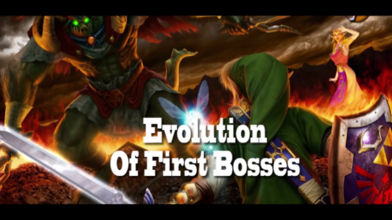 Evolution Of First Boss Battles In The Legend Of Zelda - YouTube