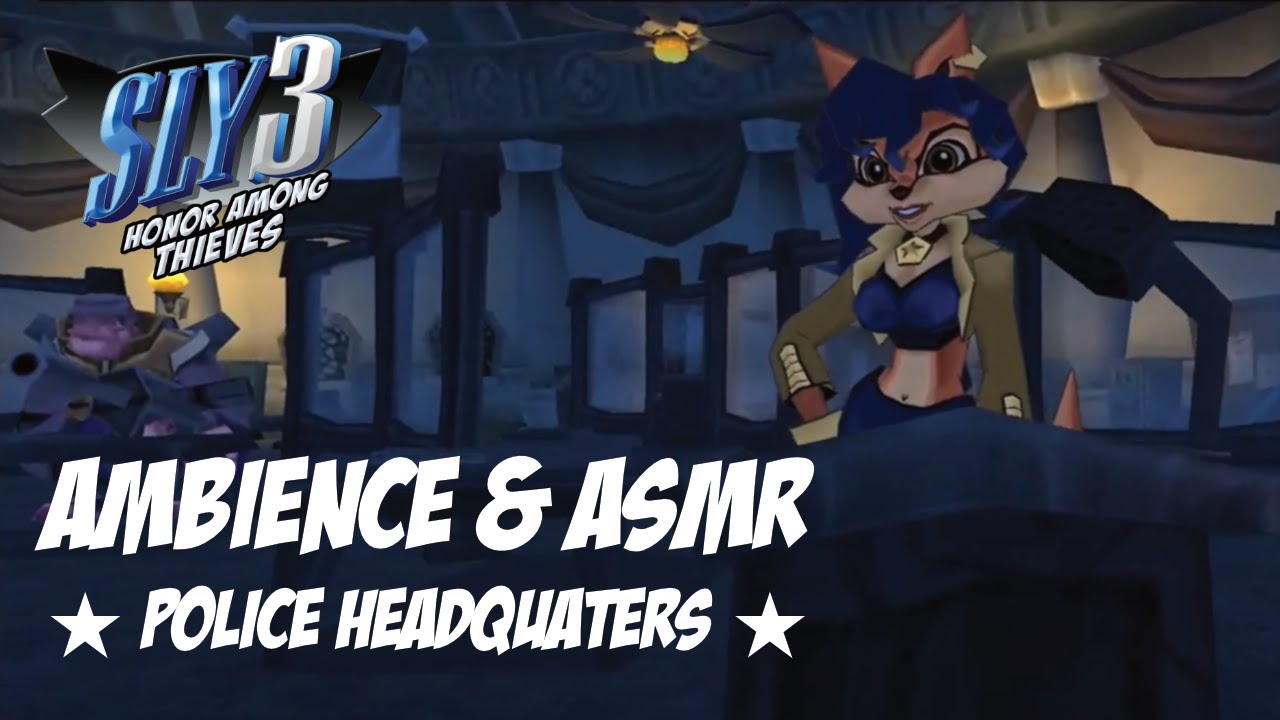 Sly Cooper Ambience | Police HQ (Venice) | 1 Hour ASMR) - YouTube