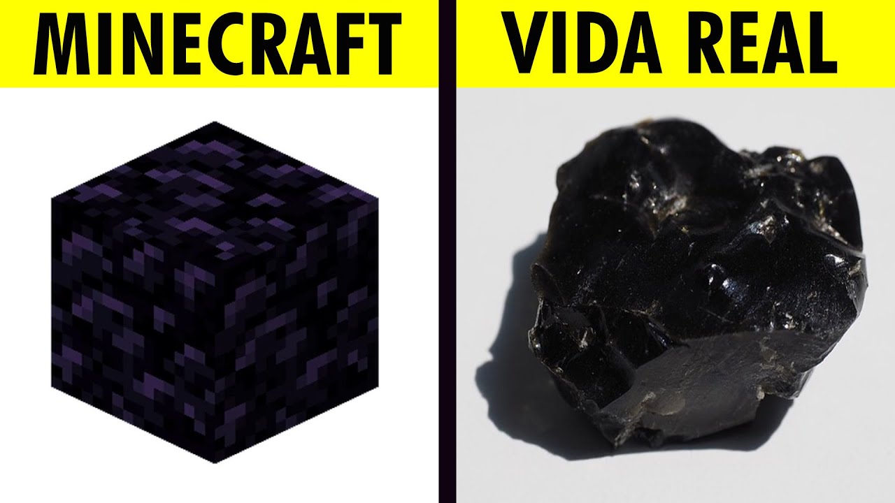 Minecraft VS LA VIDA REAL - YouTube