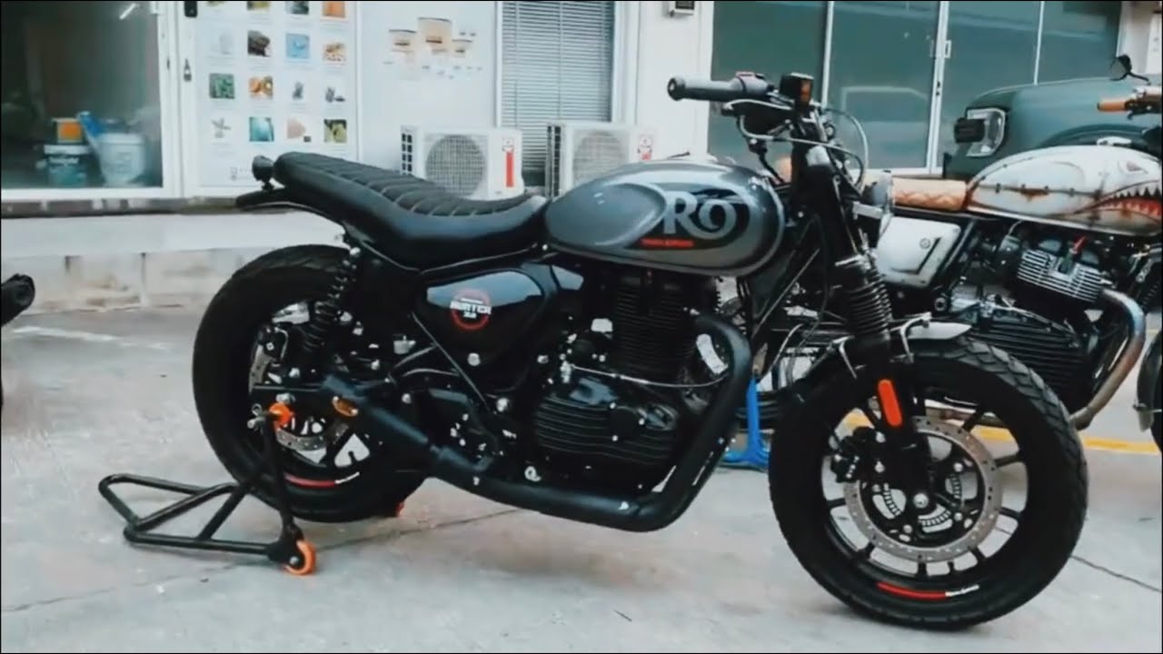 Hunter 350 Customised - YouTube