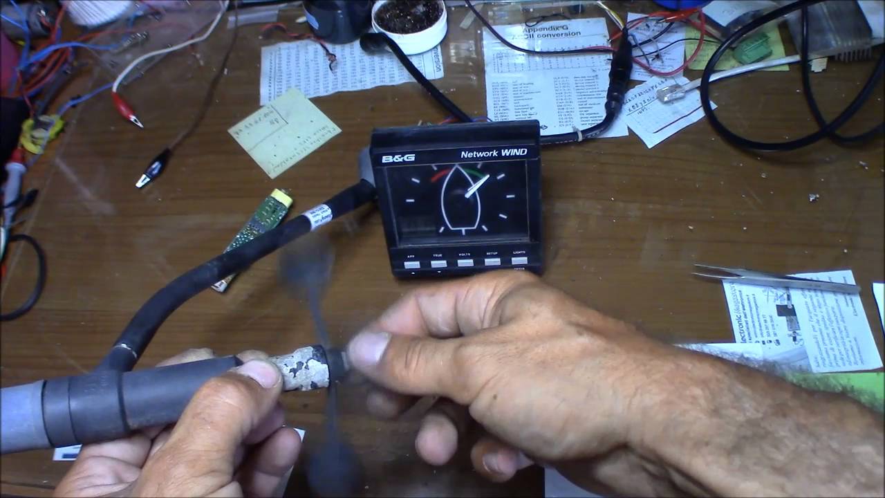 b&g network 496 masthead testa d'albero b&g 496 - YouTube