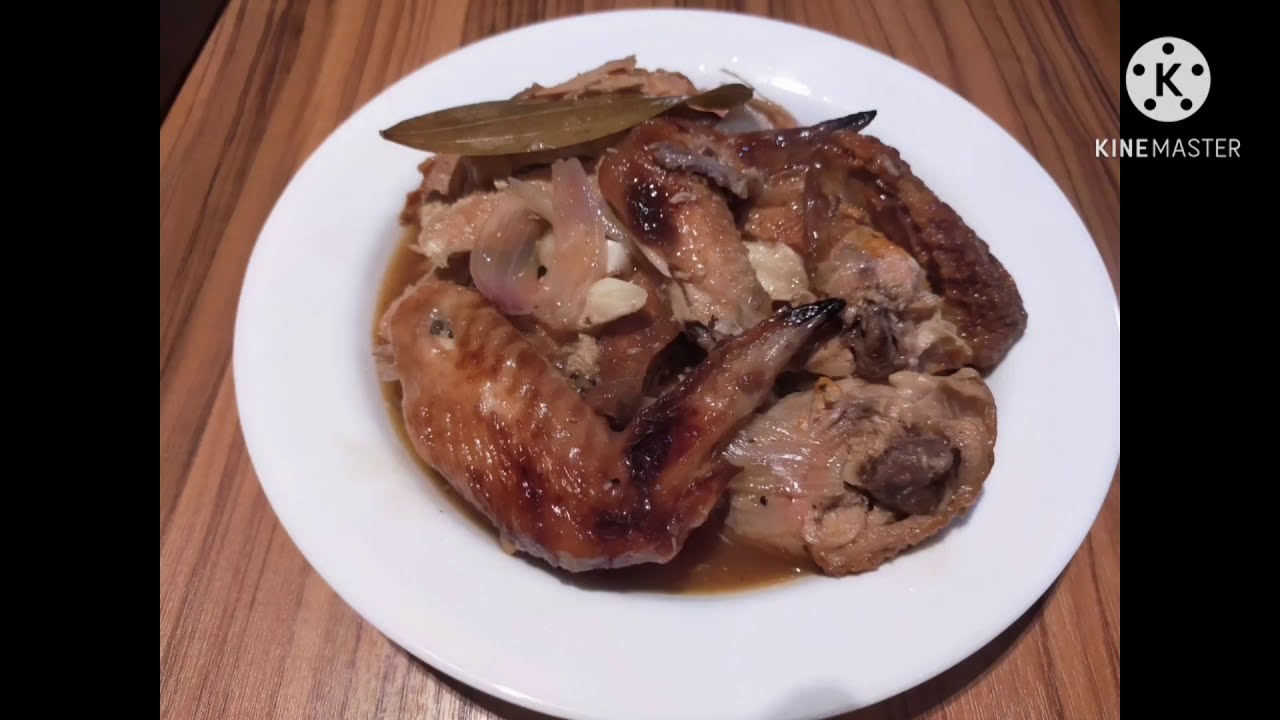 Grilled Chicken paksiw sa Mang tomas - YouTube