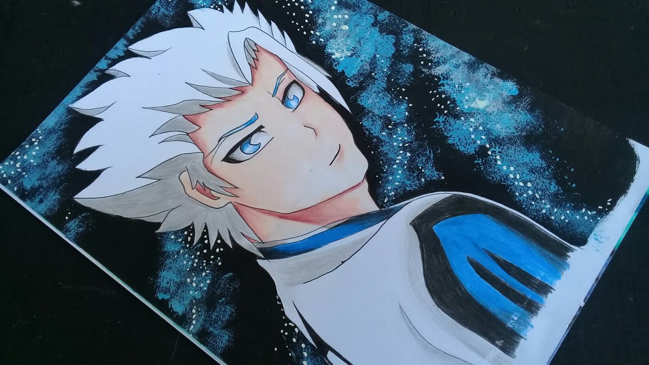 Drawing- Hitsugaya Toshiro|Bleach [Speed drawing] - YouTube