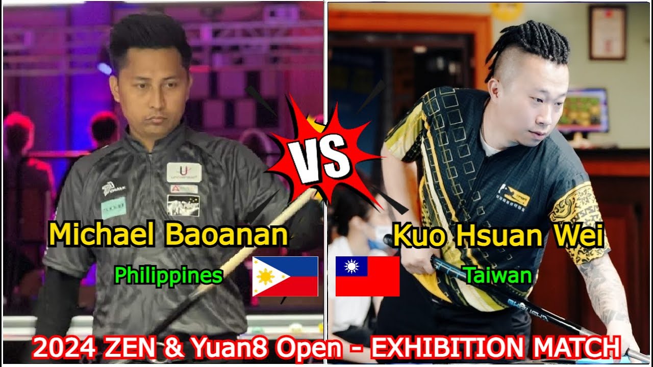 Michael Baoanan VS Kuo Hsuan Wei | 2024 ZEN & Yuan8 Open - EXHIBITION ...