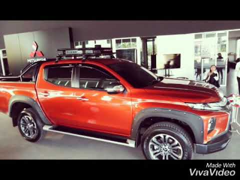 Mitsubishi Triton 2019 Sunflare Orange M08 - YouTube
