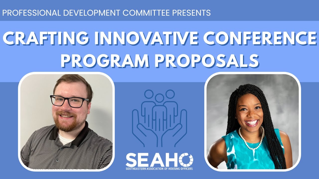 Crafting Innovative Conference Program Proposals || August Pro-Devo ...