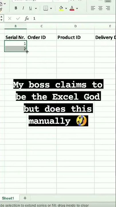 Trick 15 : Boss claims to be excel God but does this manually /// Learn excel shortcuts 🔥🔥🔥 ...