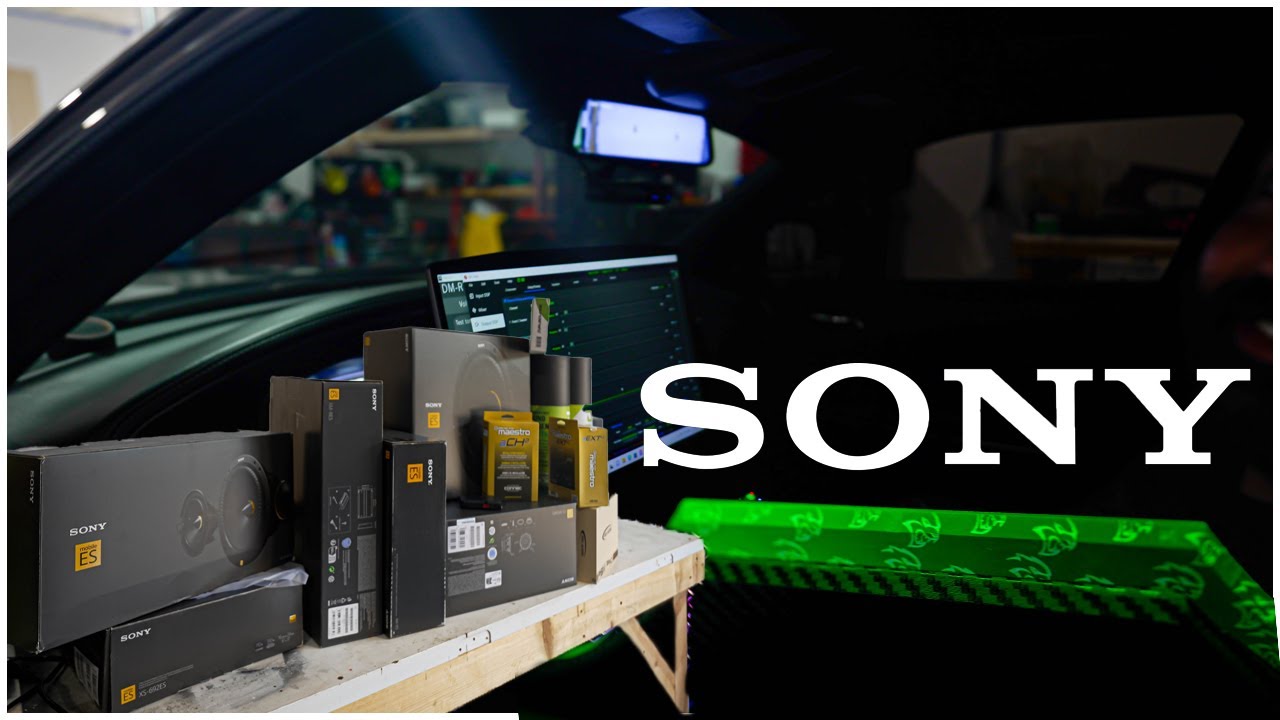 LOUD F**KING SYSTEM | Hellcat Charger gets Custom SONY Speaker System ...