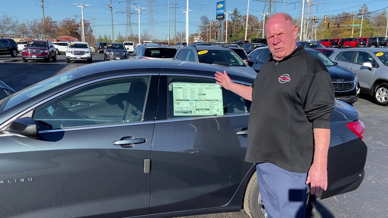 Biggers Chevy - 2020 Malibu LT Walk Around - Jeff Purcell - YouTube