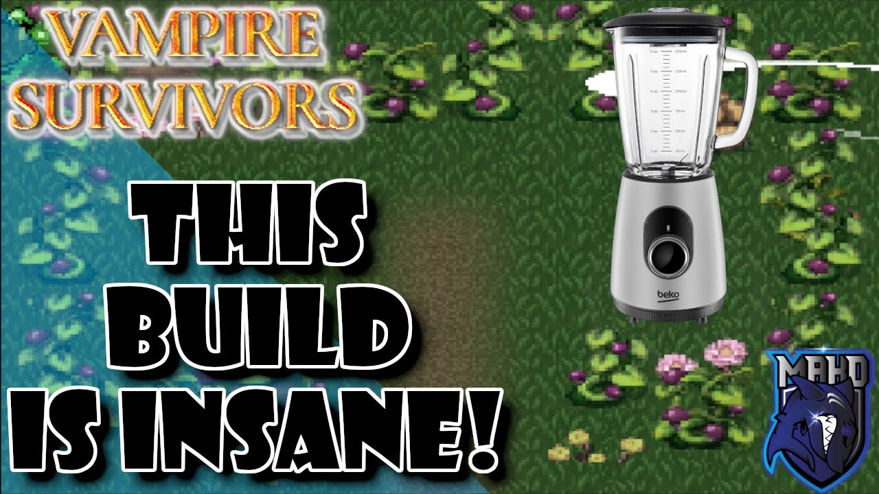 This Vampire Survivors Build is INSANE!! (The Blender Build Returns ...