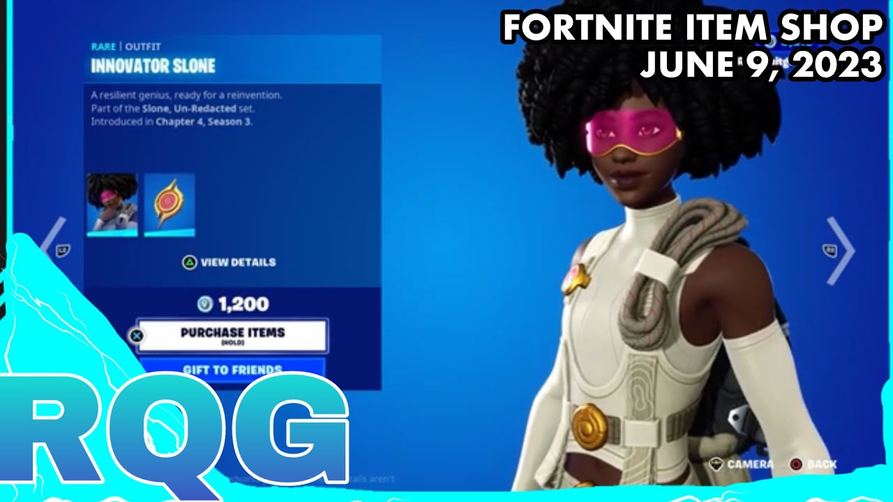 "NEW" INNOVATOR SLONE IS HERE! FORTNITE ITEM SHOP (June 9, 2023) - YouTube