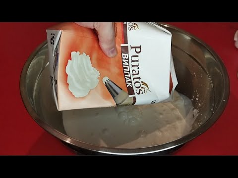 Puratos Qaymaqlı Krem Hazırlanması / Möhtəşəm Krem  / Şokaladlı Krem Hazırlanması