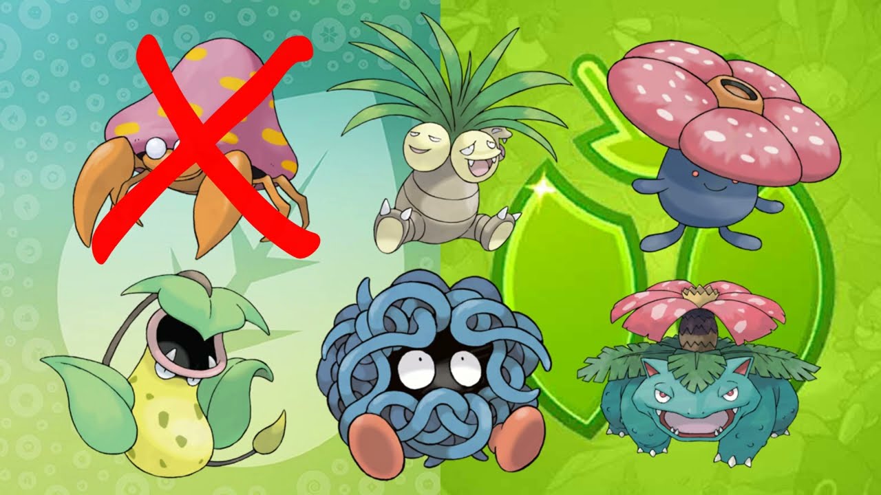 Grass-Type Vs. Bug-Type: Which Is Worse for Offense in Generation 1 ...