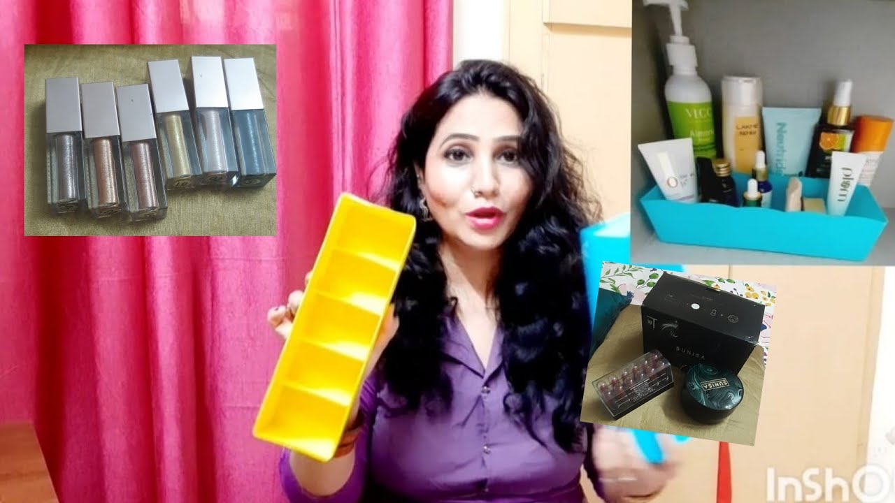 Amazon & Purple Shopping Haul Video || Beauti Products & Space Saving ...