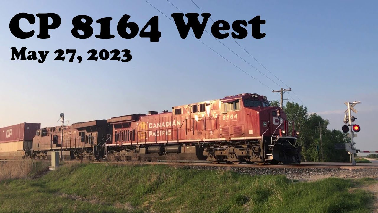 CP 8164 West at Makwa 2023/05/27 - YouTube